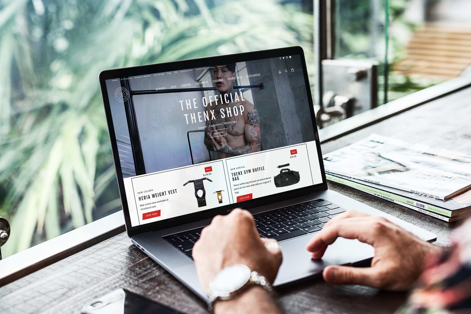 Custom Shop For Thenx - Ad-Apt | A Digital Marketing Agency